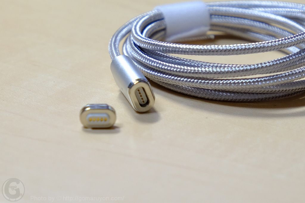 【レビュー】0.5秒で着脱出来る充電ケーブル「dodocool microUSB磁力ケーブル」 | Gomaruyon（ごおまるよん！）