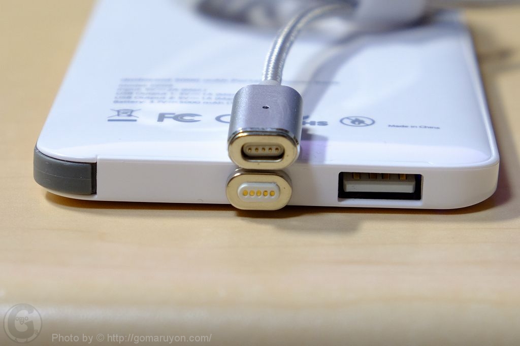 【レビュー】0.5秒で着脱出来る充電ケーブル「dodocool microUSB磁力ケーブル」 | Gomaruyon（ごおまるよん！）