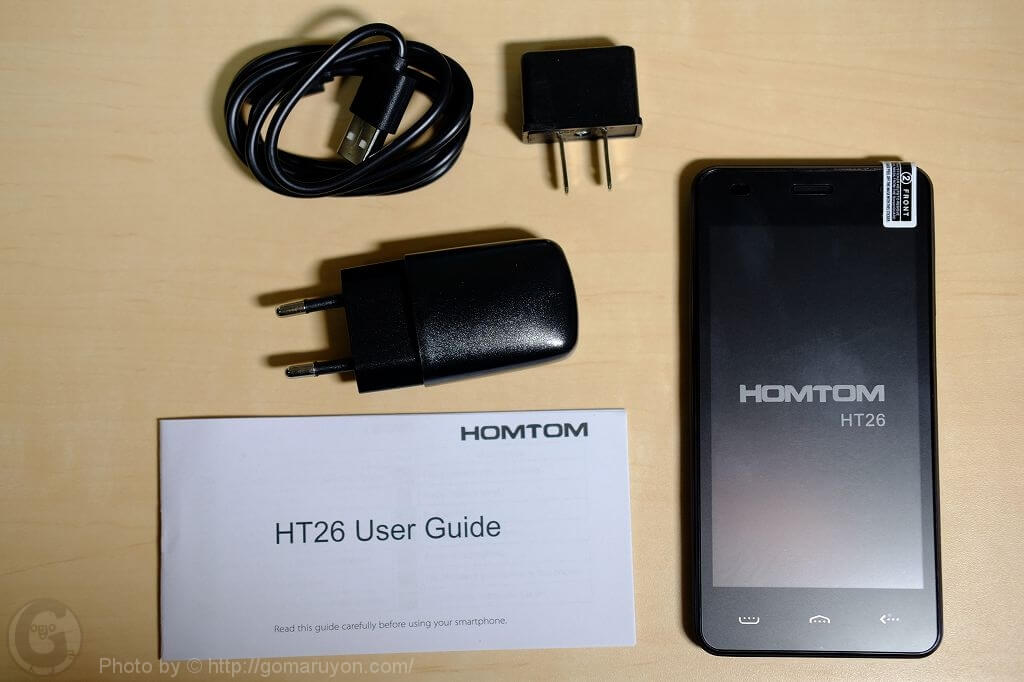 【実機レビュー】HOMTOM HT26を使ってみた結果！ | Gomaruyon（ごおまるよん！）